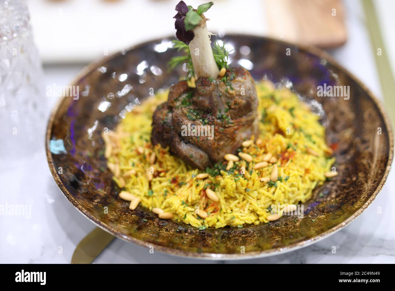 Mix Arabic and Turkish food Stock Photo - Alamy