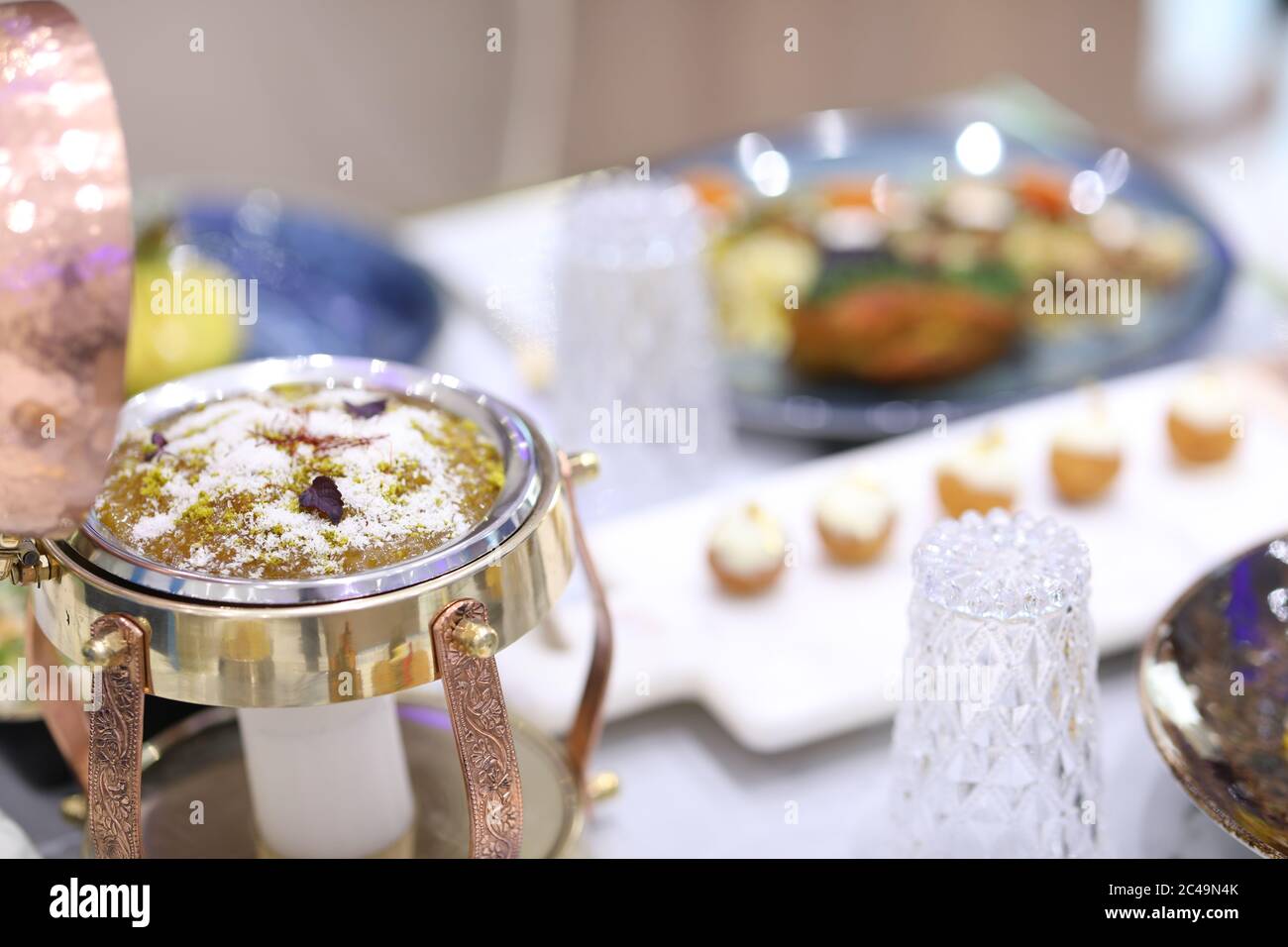 Mix Arabic and Turkish food Stock Photo - Alamy