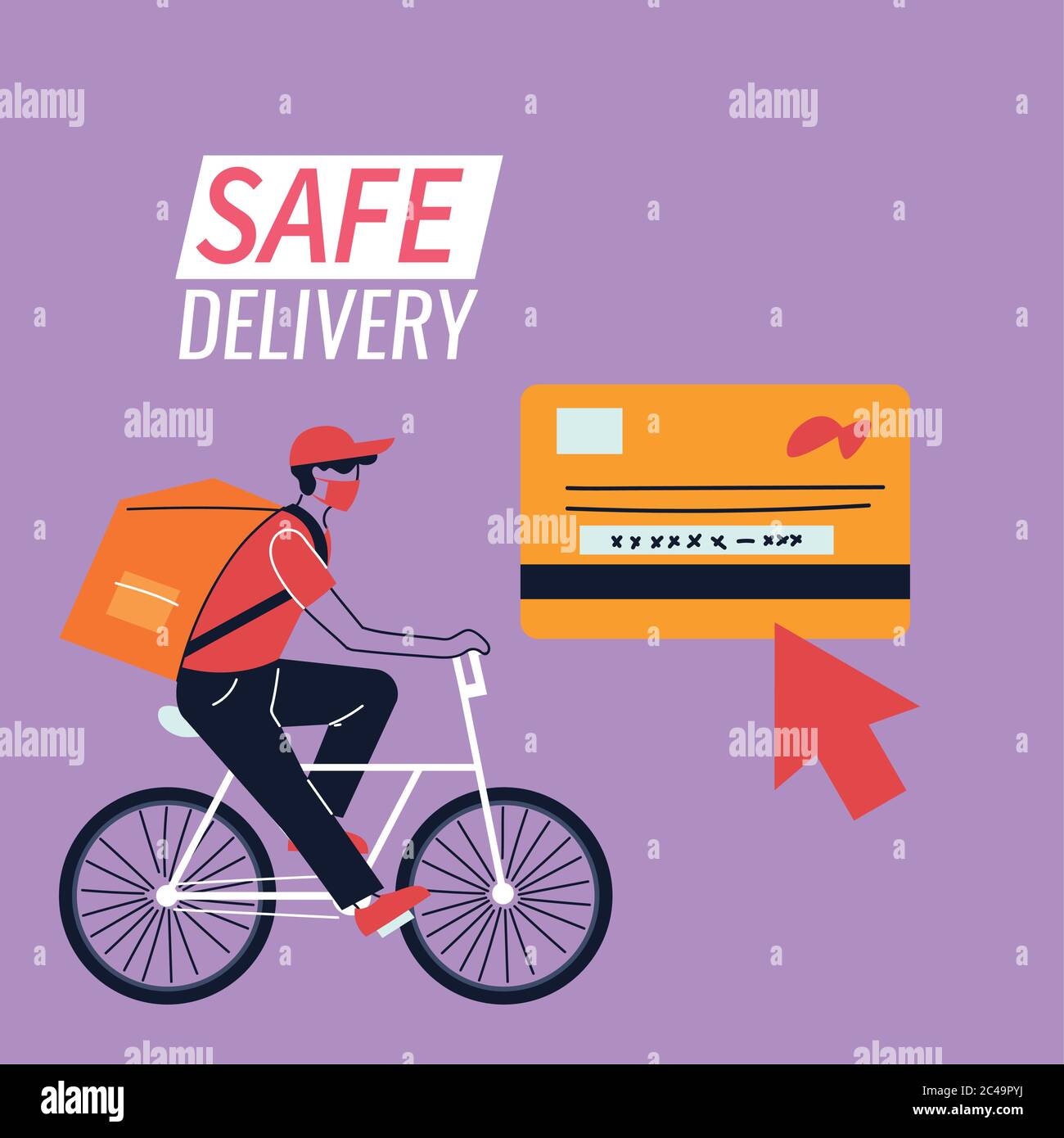 Covid customers Stock Vector Images - Alamy