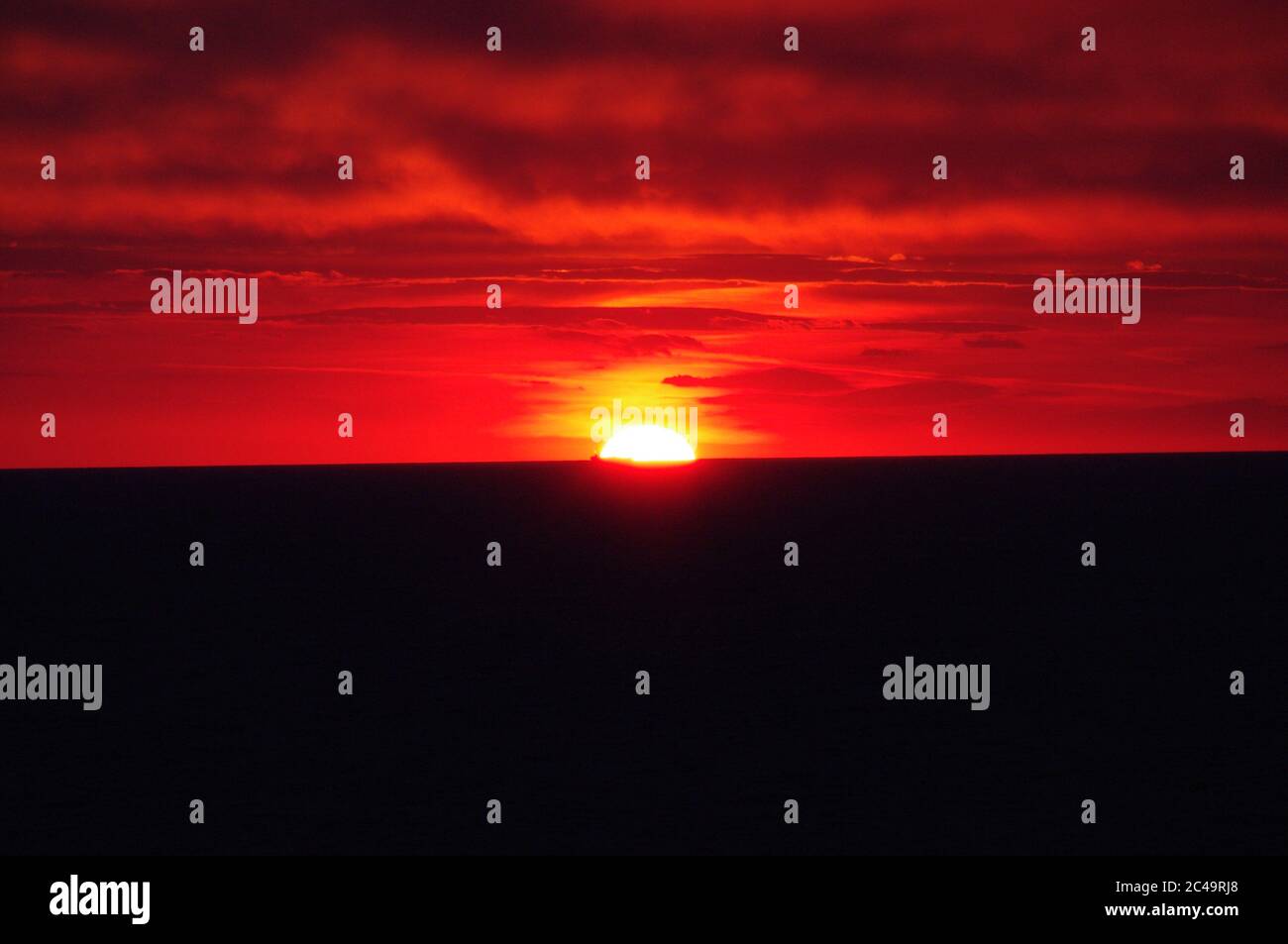 Dark red clouds red sunset hi-res stock photography and images - Alamy