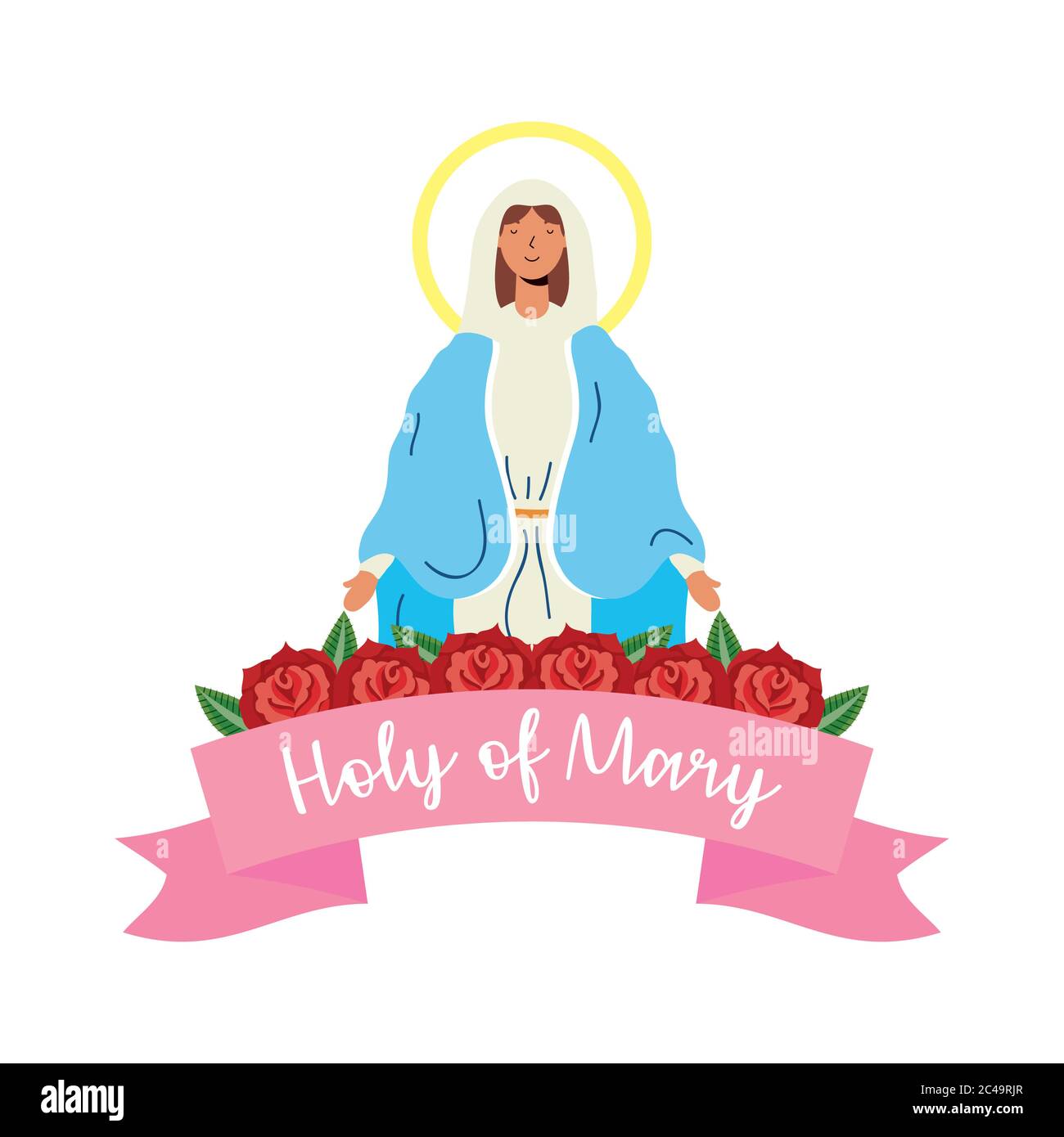 miraculous virgin assumption of mary vector illustration design Stock ... miraculous virgin assumption of mary vector illustration design Stock ...