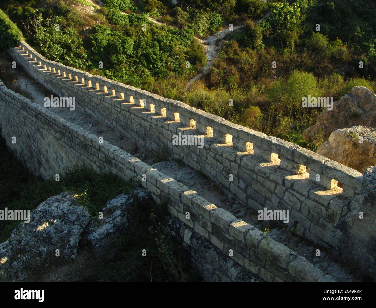 BINGEMMA, RABAT, MALTA - Jul 19, 2014: Part of the Victoria Lines or ...