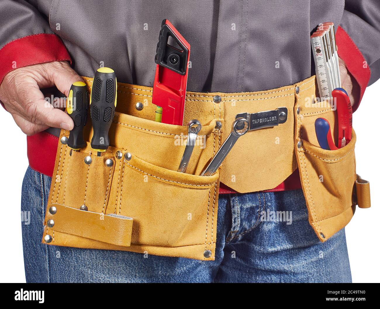 Toolbelt hi-res stock photography and images - Alamy