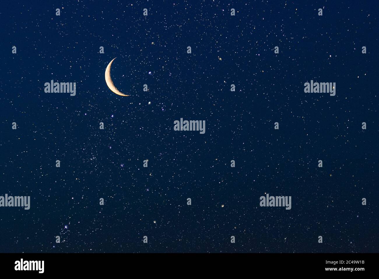 Midnight sky with stars hi-res stock photography and images - Alamy