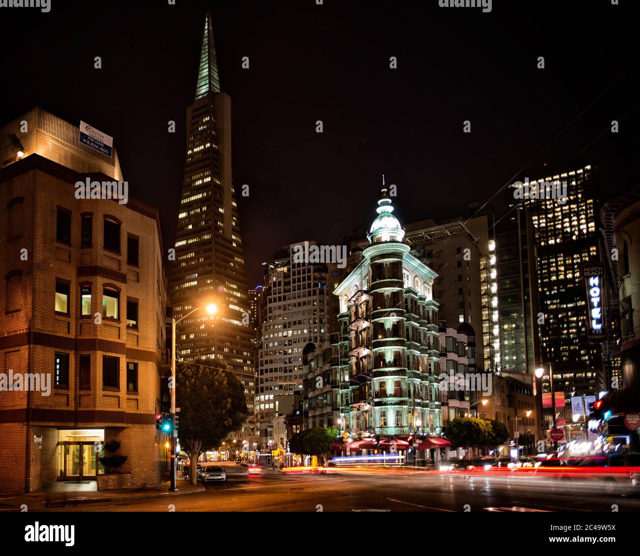 Transamerica Pyramid from 1972 is an iconic building in San Francisco ...