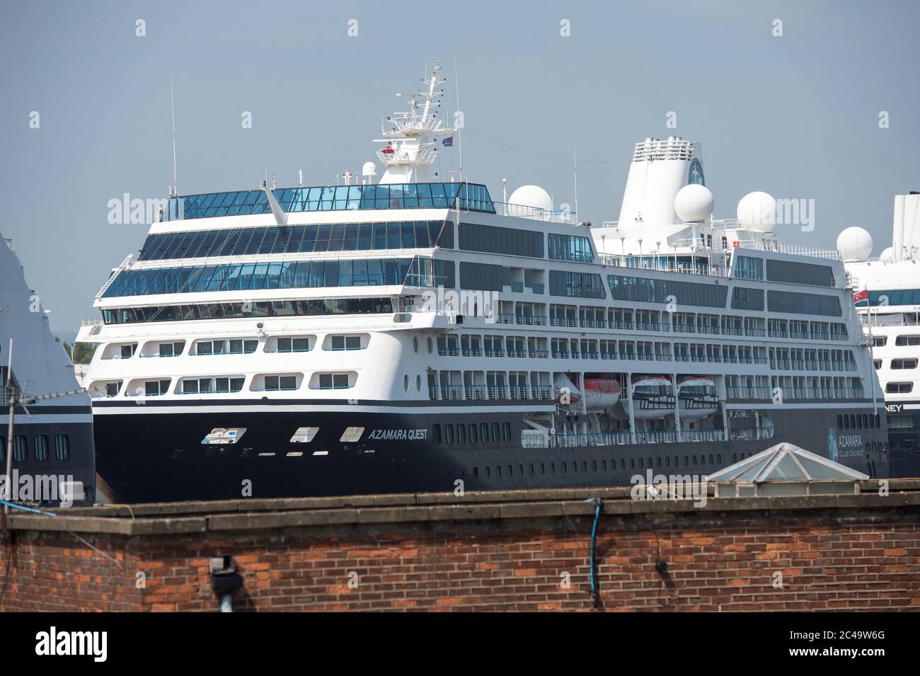 Azamara journey in docks hi-res stock photography and images - Alamy