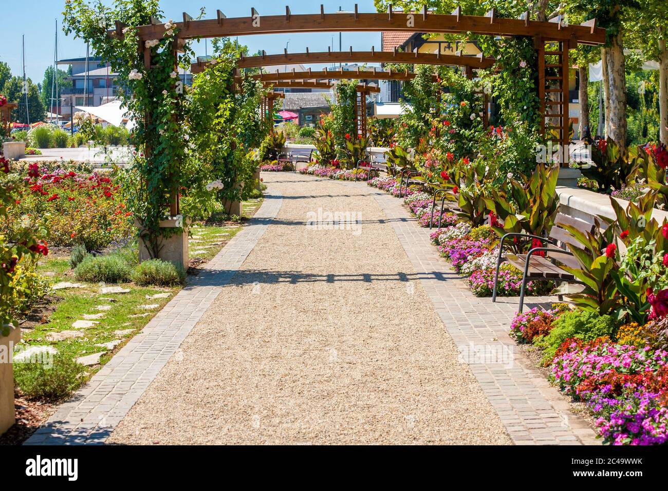 Balaton shore park hi-res stock photography and images - Alamy