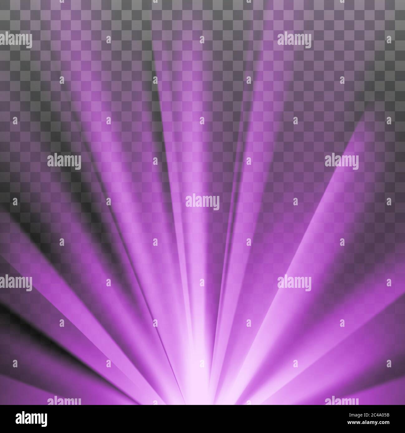 Purple colored rays with color spectrum flare Stock Vector Image & Art ...