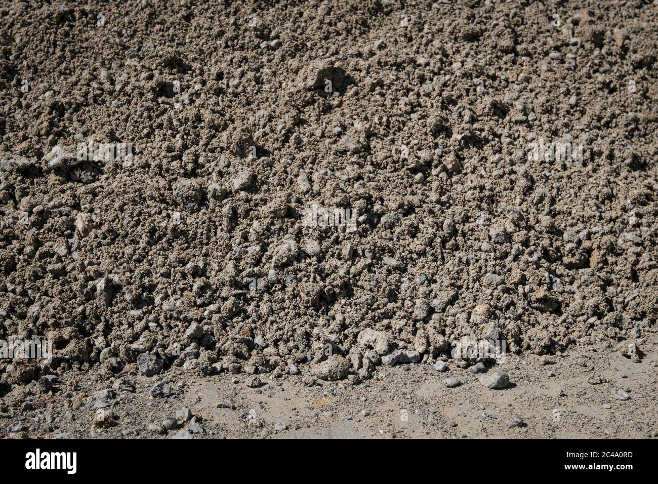 Crushed gravel material hi-res stock photography and images - Alamy