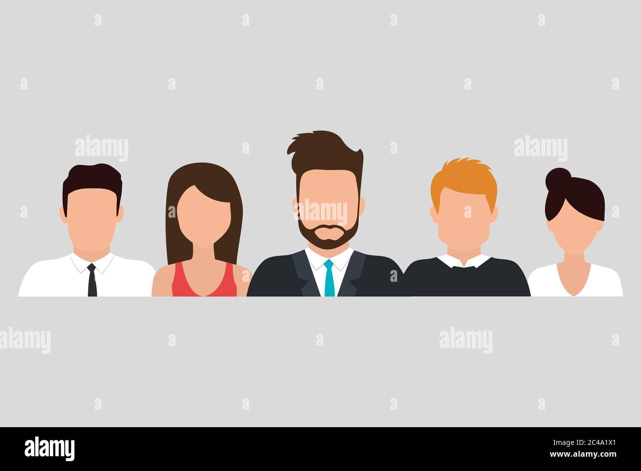 People in the background Stock Vector Images - Alamy