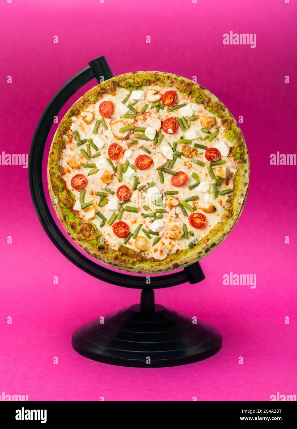 Pizza world map hi-res stock photography and images - Alamy