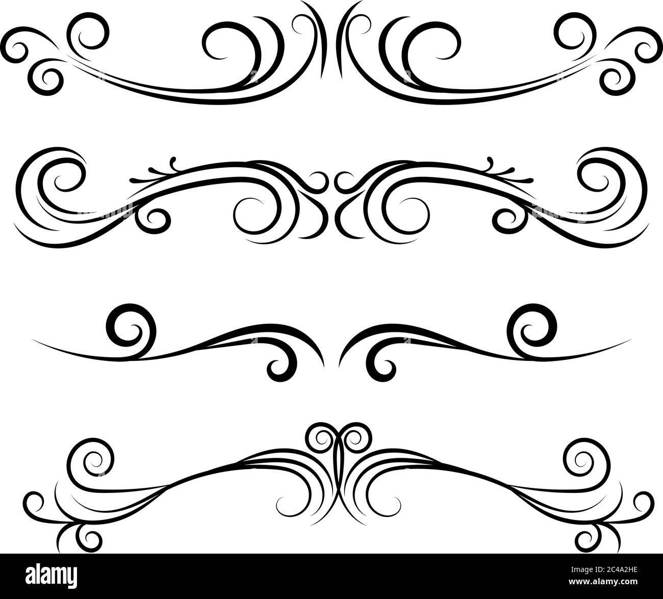 Swirls Border