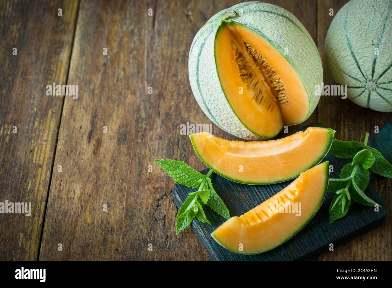 Golden honeydew melon hi-res stock photography and images - Alamy
