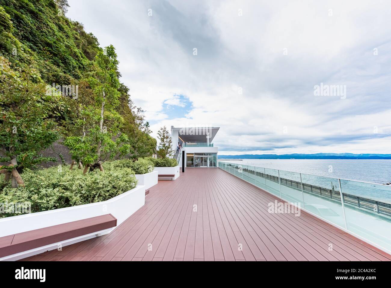 Amaharashi coast is a southwestern coast of Toyama Bay Stock Photo - Alamy