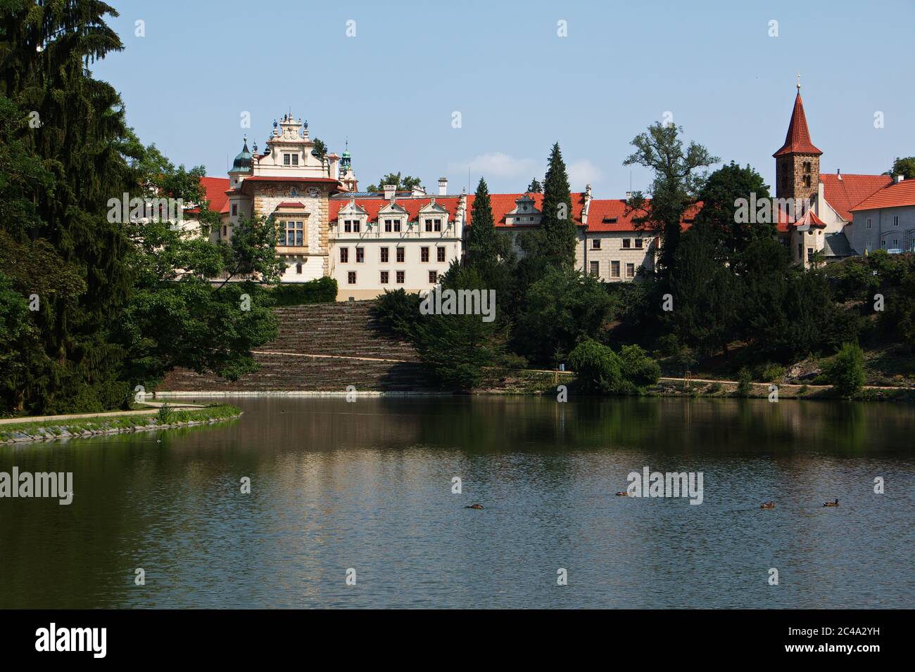 Pruhonice castle hi-res stock photography and images - Alamy