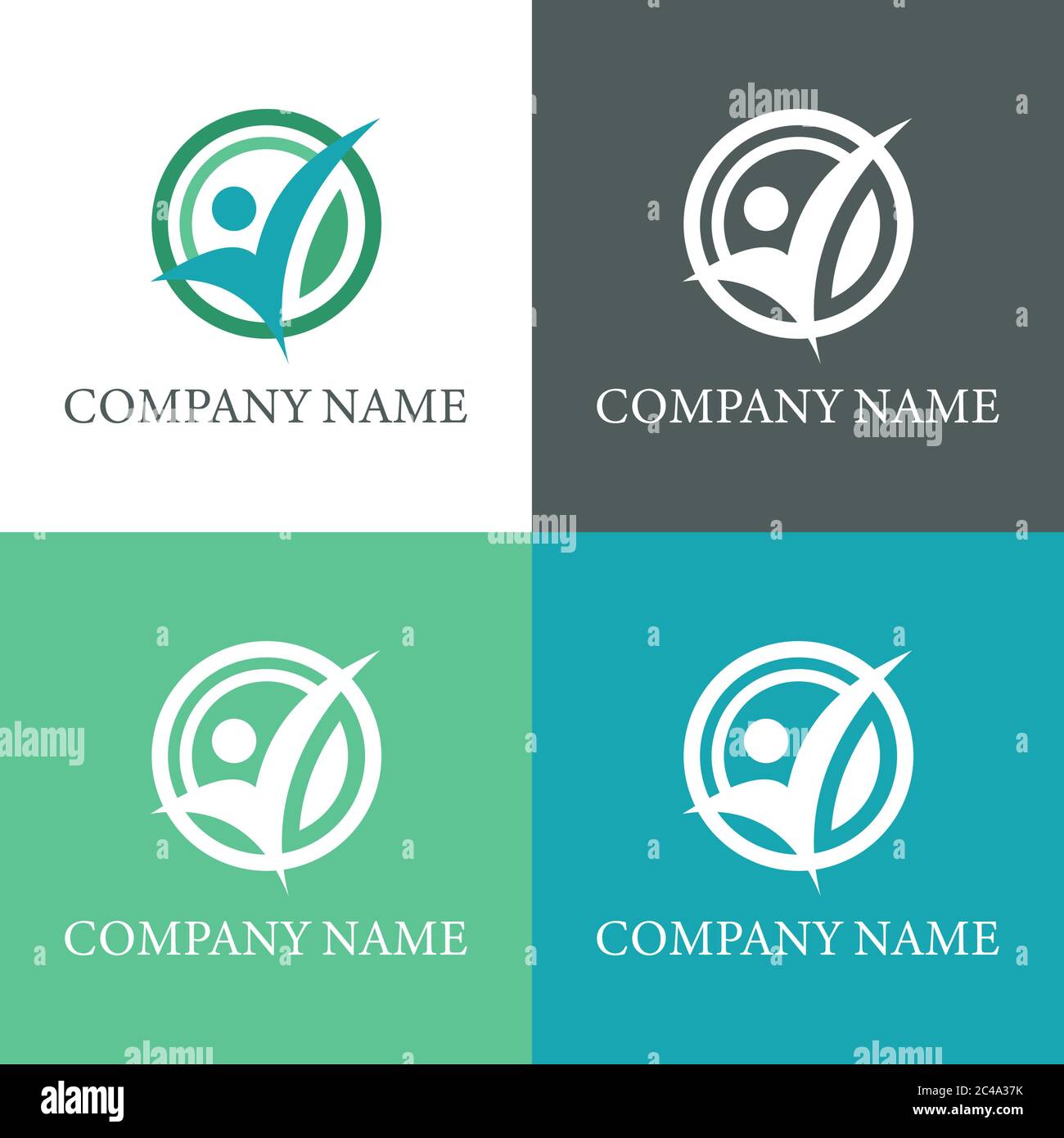 Abstract symbol logo Stock Vector Images - Alamy