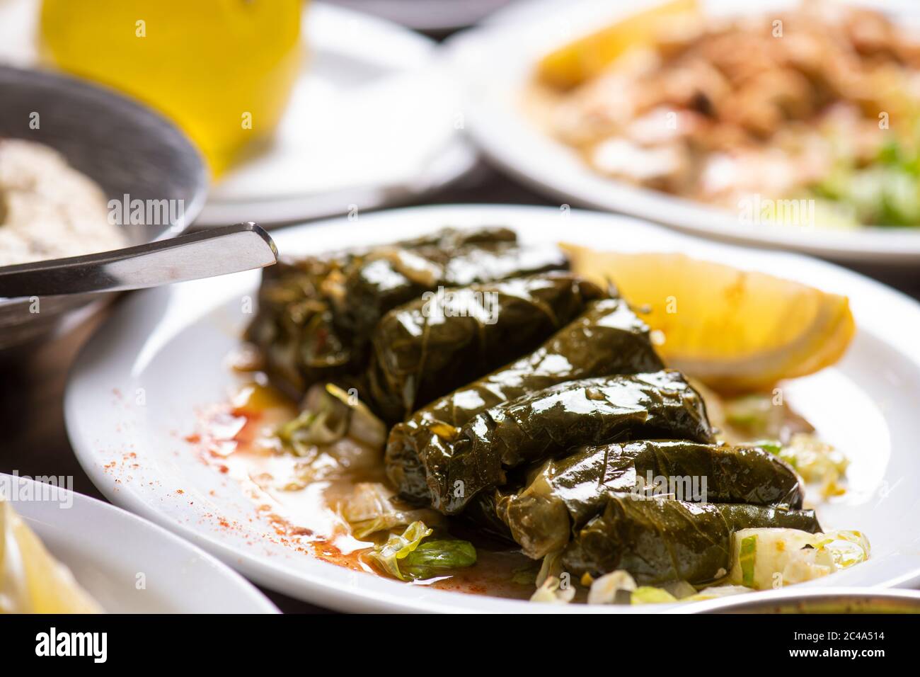 Lebanese cuisine hi-res stock photography and images - Alamy