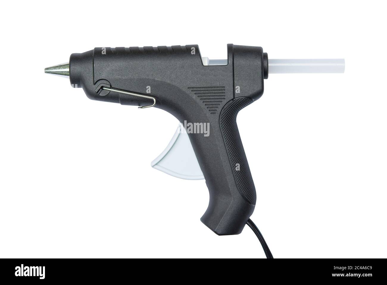 Glue gun isolated on white background with clipping path Stock Photo ...