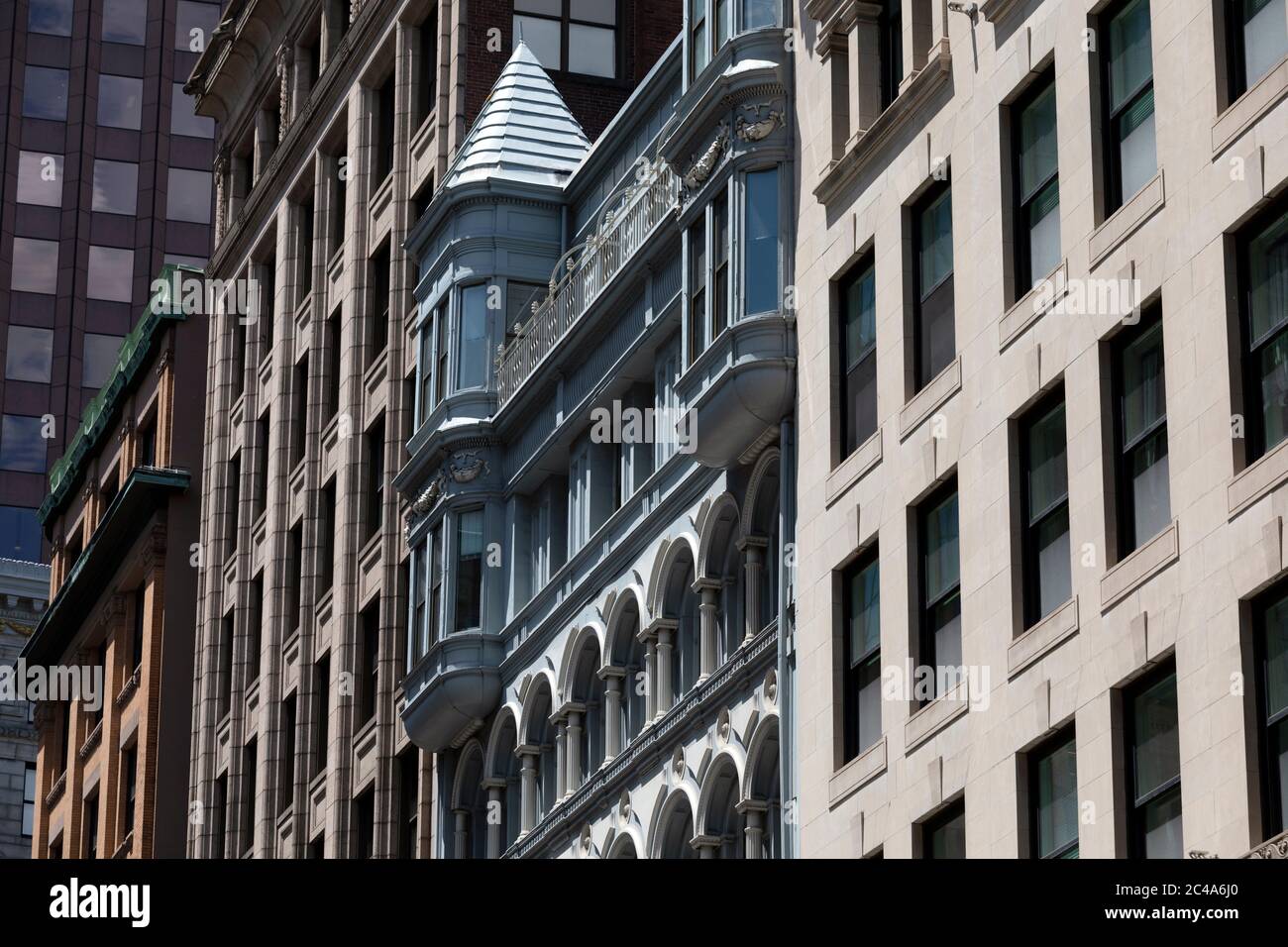 State street boston hi-res stock photography and images - Alamy