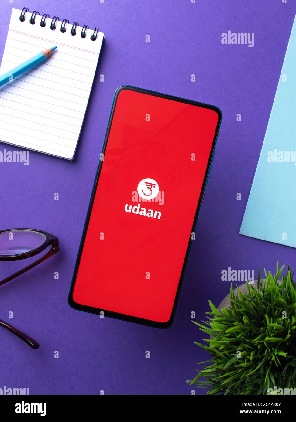 Udaan logo hi-res stock photography and images - Alamy