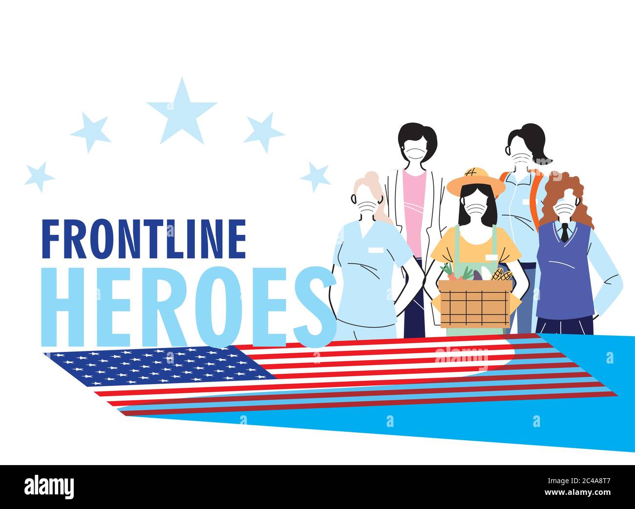 Thanks to the front line workers. Diverse people from different ...