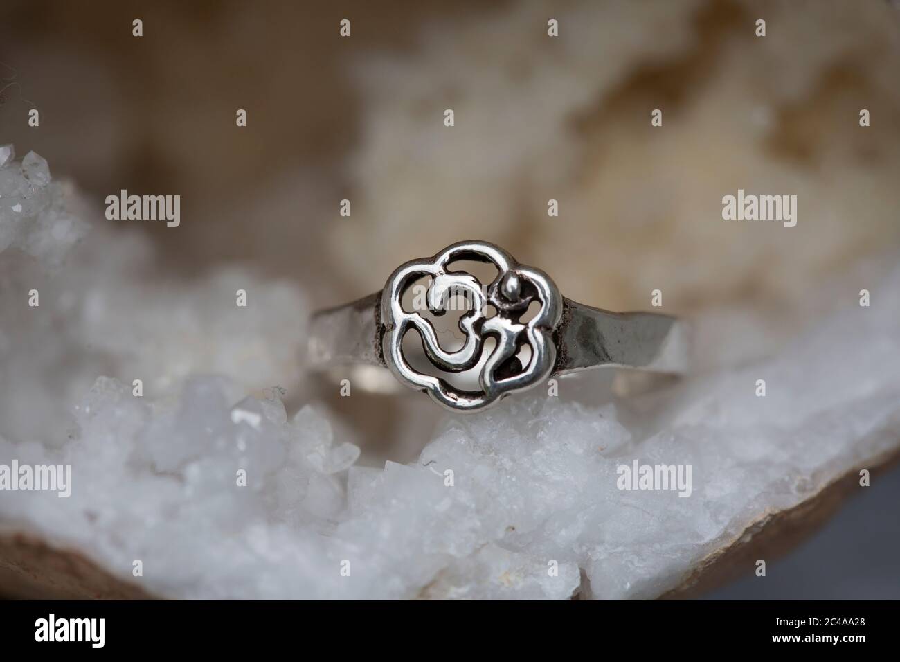 Silver metal ring in hi-res stock photography and images - Alamy
