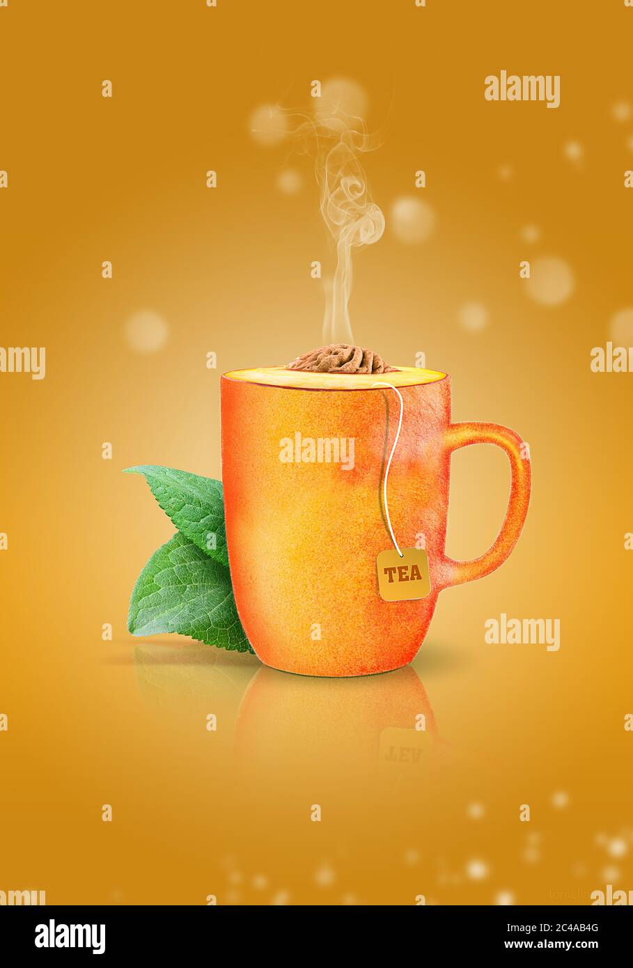 Hot Peach Tea High Resolution Stock Photography and Images - Alamy