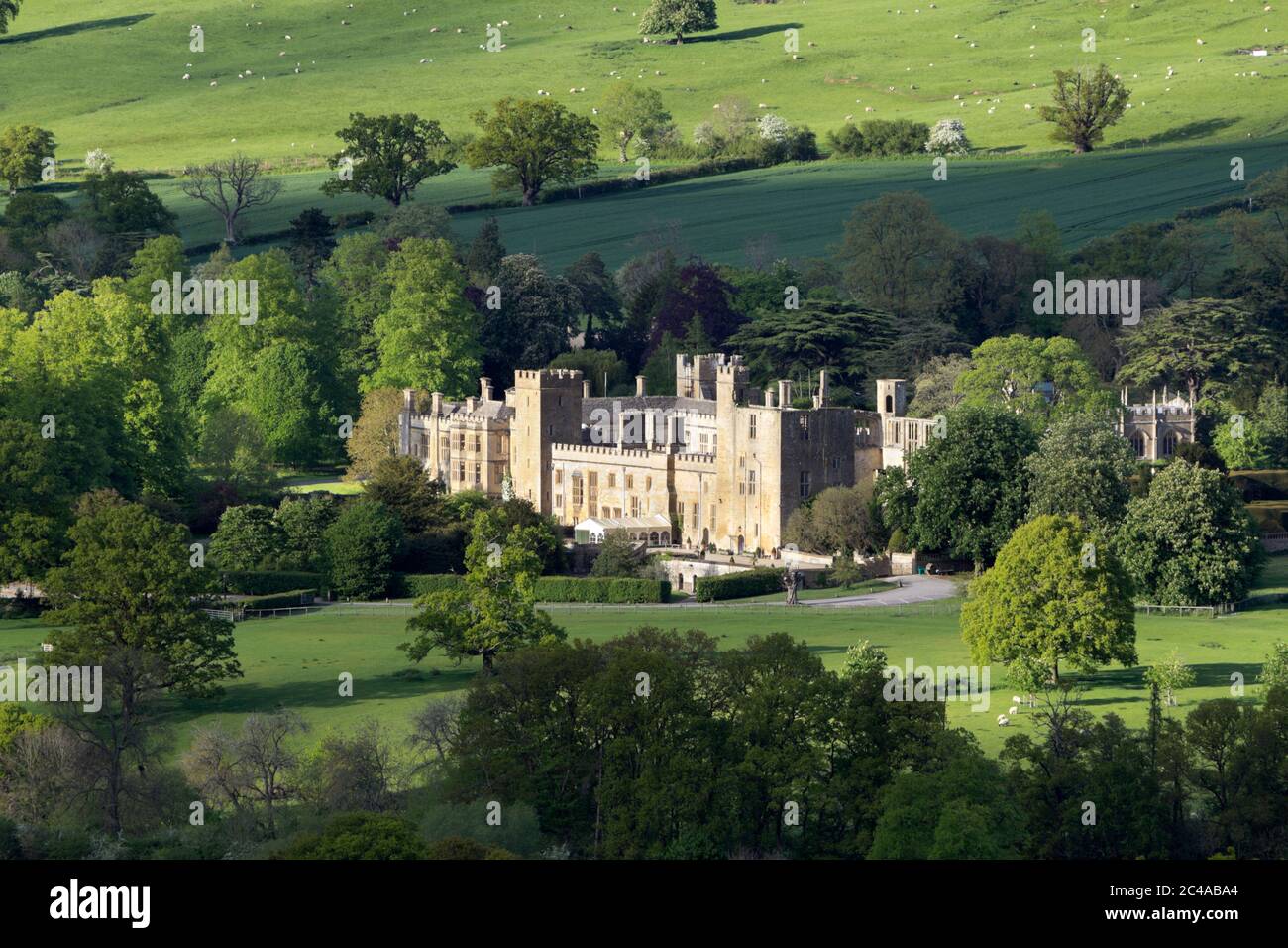Sudeley Castle, Winchcombe, Cotswolds, Gloucestershire, England, United ...