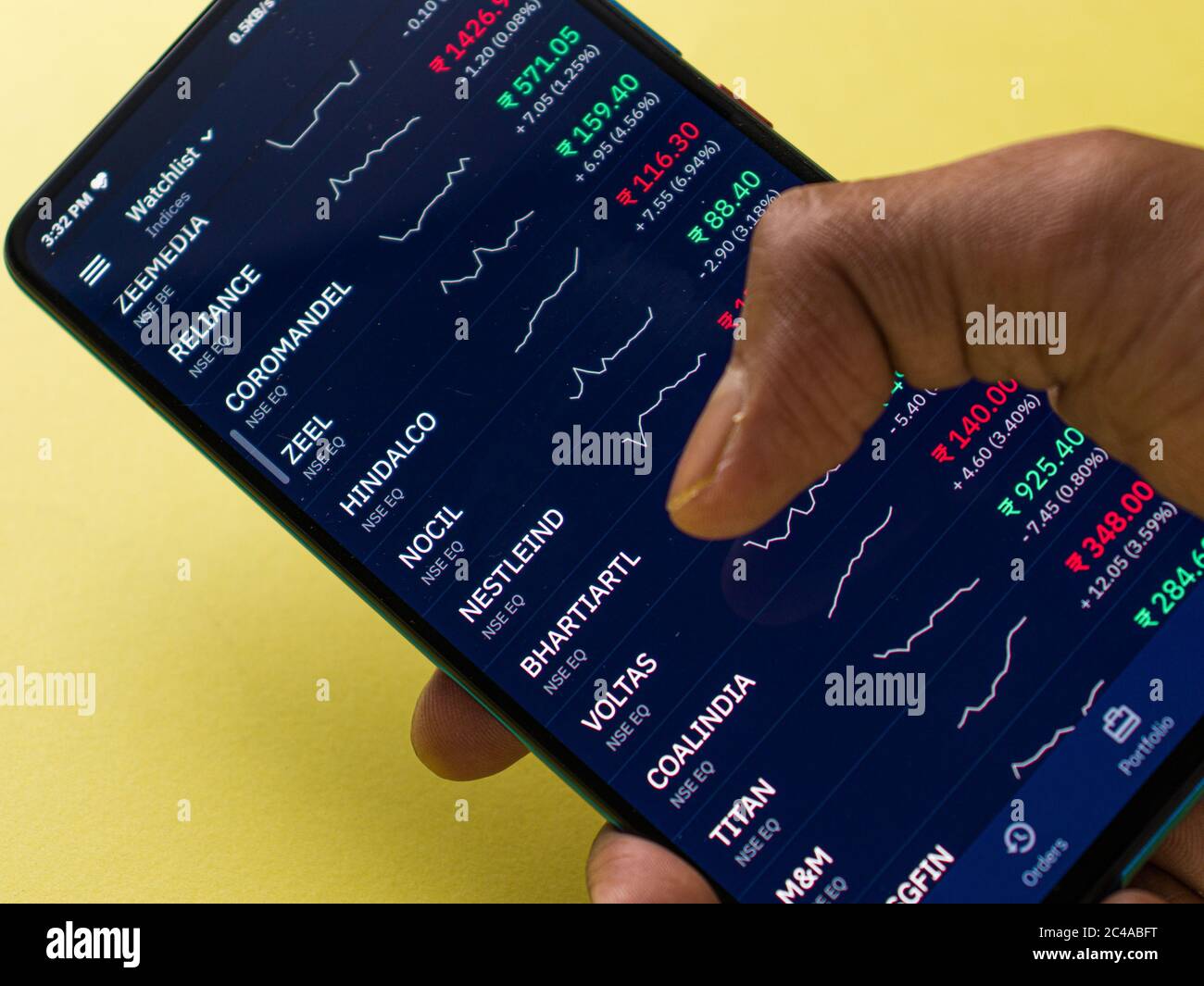 Upstox logo hi-res stock photography and images - Alamy