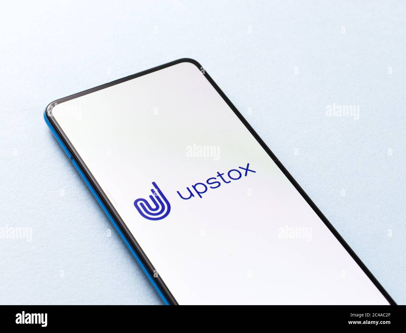 Upstox logo hi-res stock photography and images - Alamy