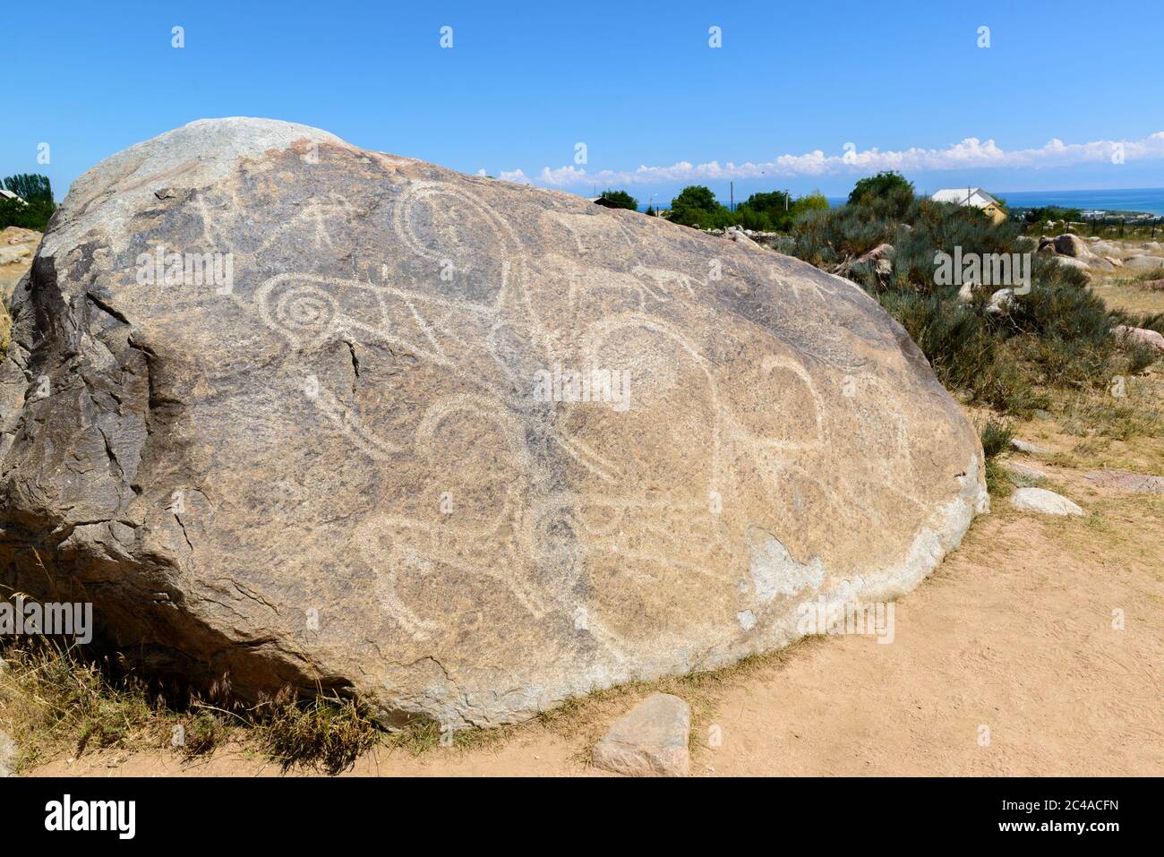 Deer petroglyph hi-res stock photography and images - Alamy