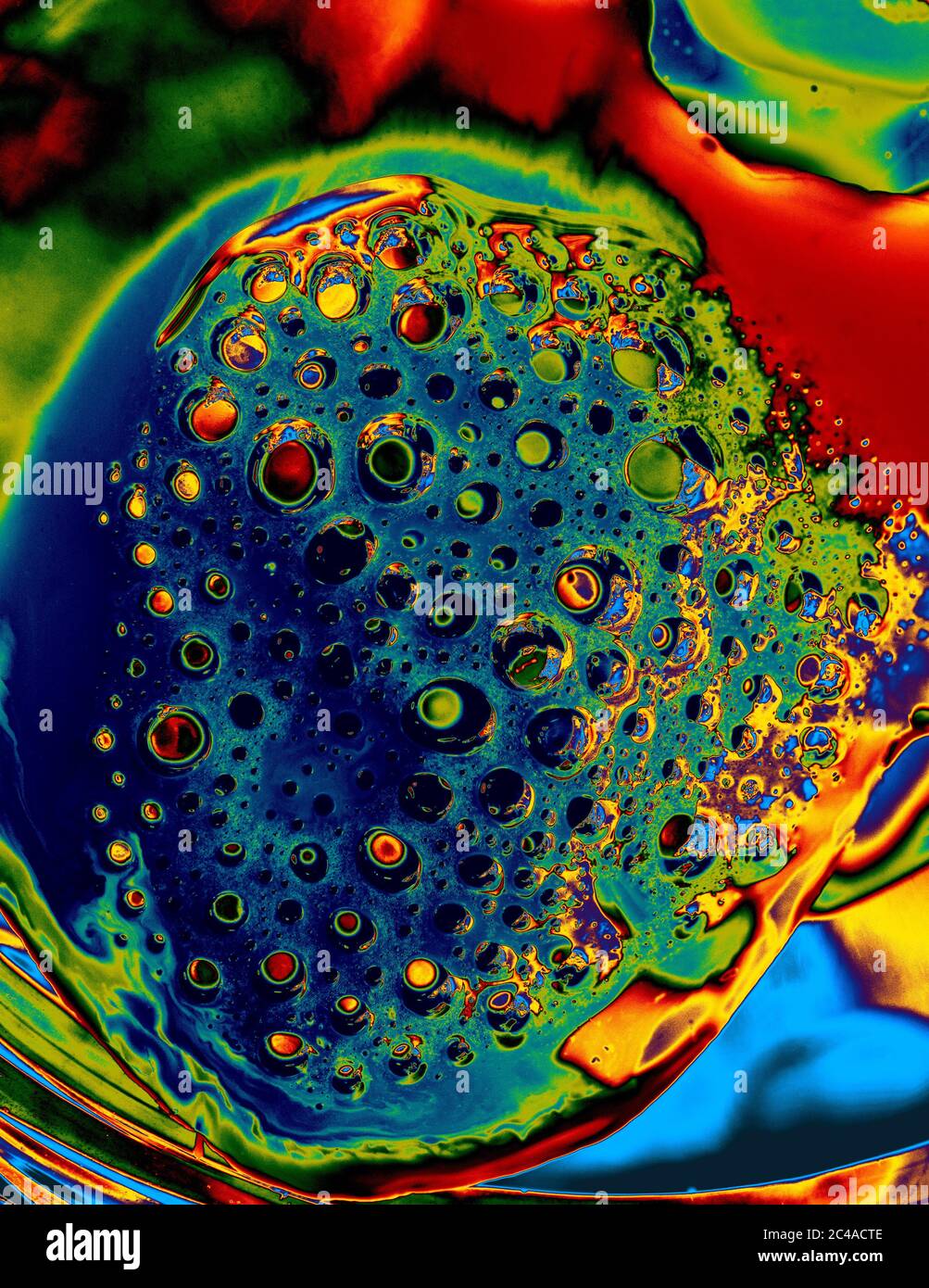 Acrylic paint molecule hi-res stock photography and images - Alamy