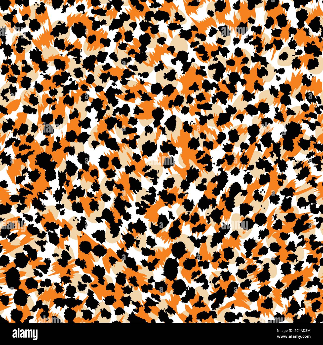 pattern design of leopard animal print vector Stock Vector Image & Art - Alamy