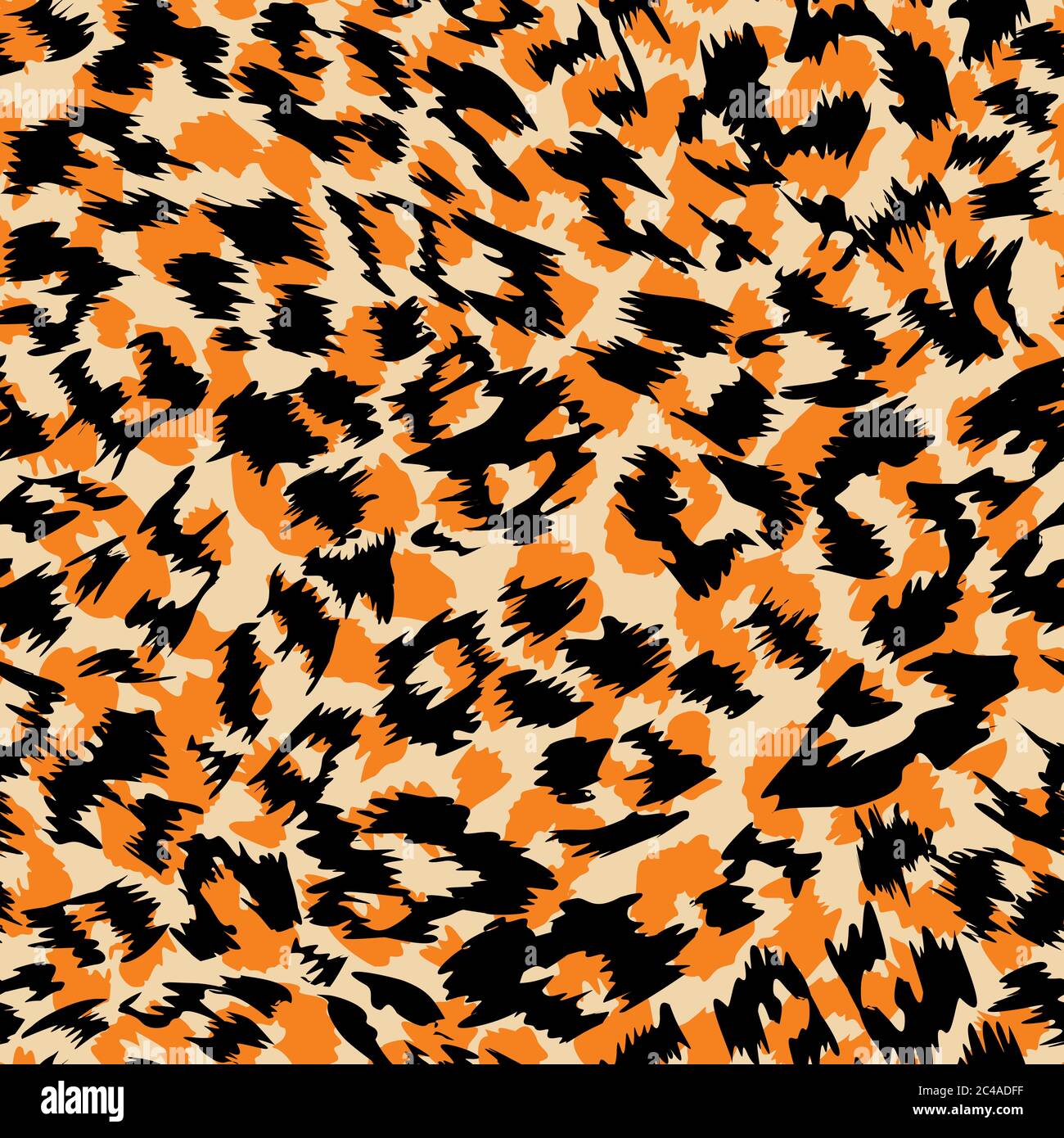 pattern design of leopard animal print vector Stock Vector Image & Art - Alamy