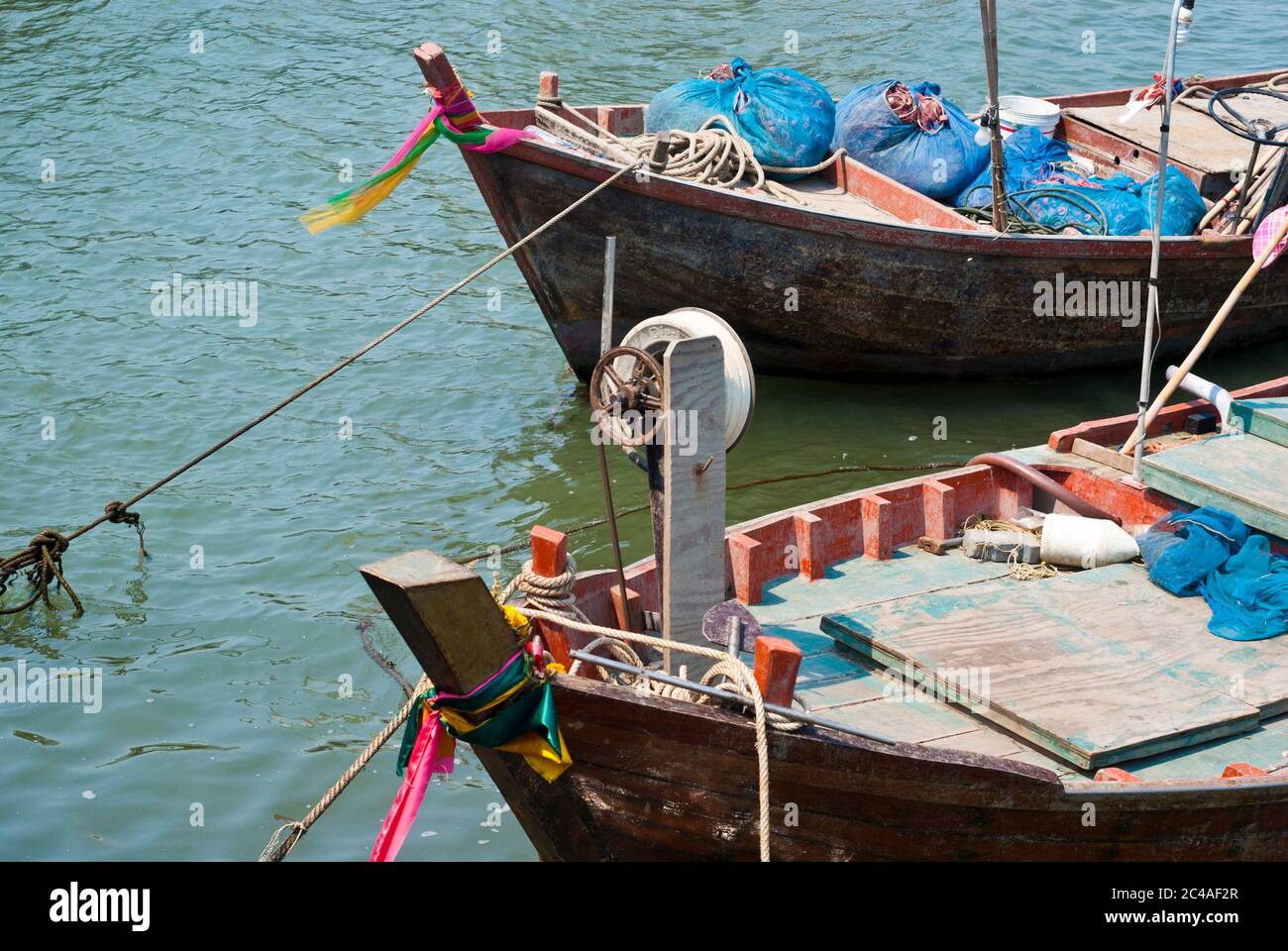Small fishing boat Stock Photo - Alamy