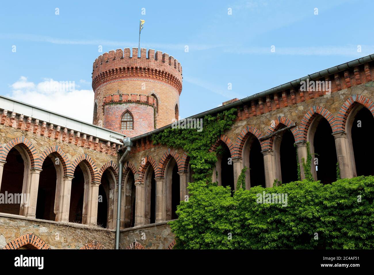 Palatial castle in Kamieniec Ząbkowicki, Ząbkowice Śląskie County ...