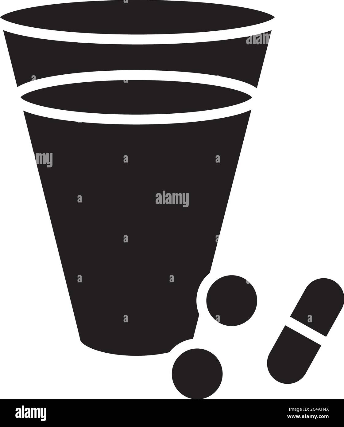 Silhouette medical pharmaceutical capsules hi-res stock photography and ...