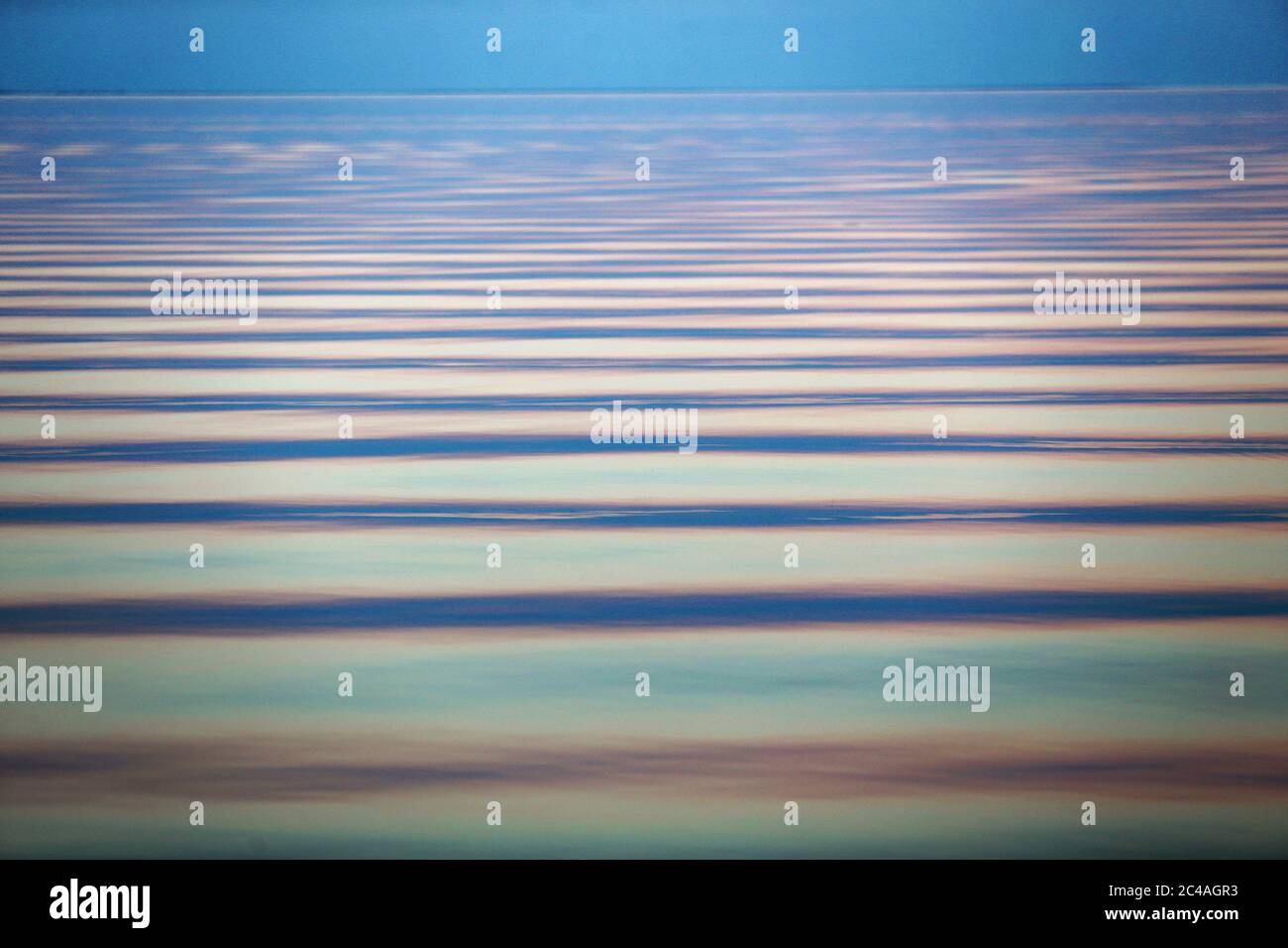 Abstract motion blur sunset nature background on the sea. Nida ...