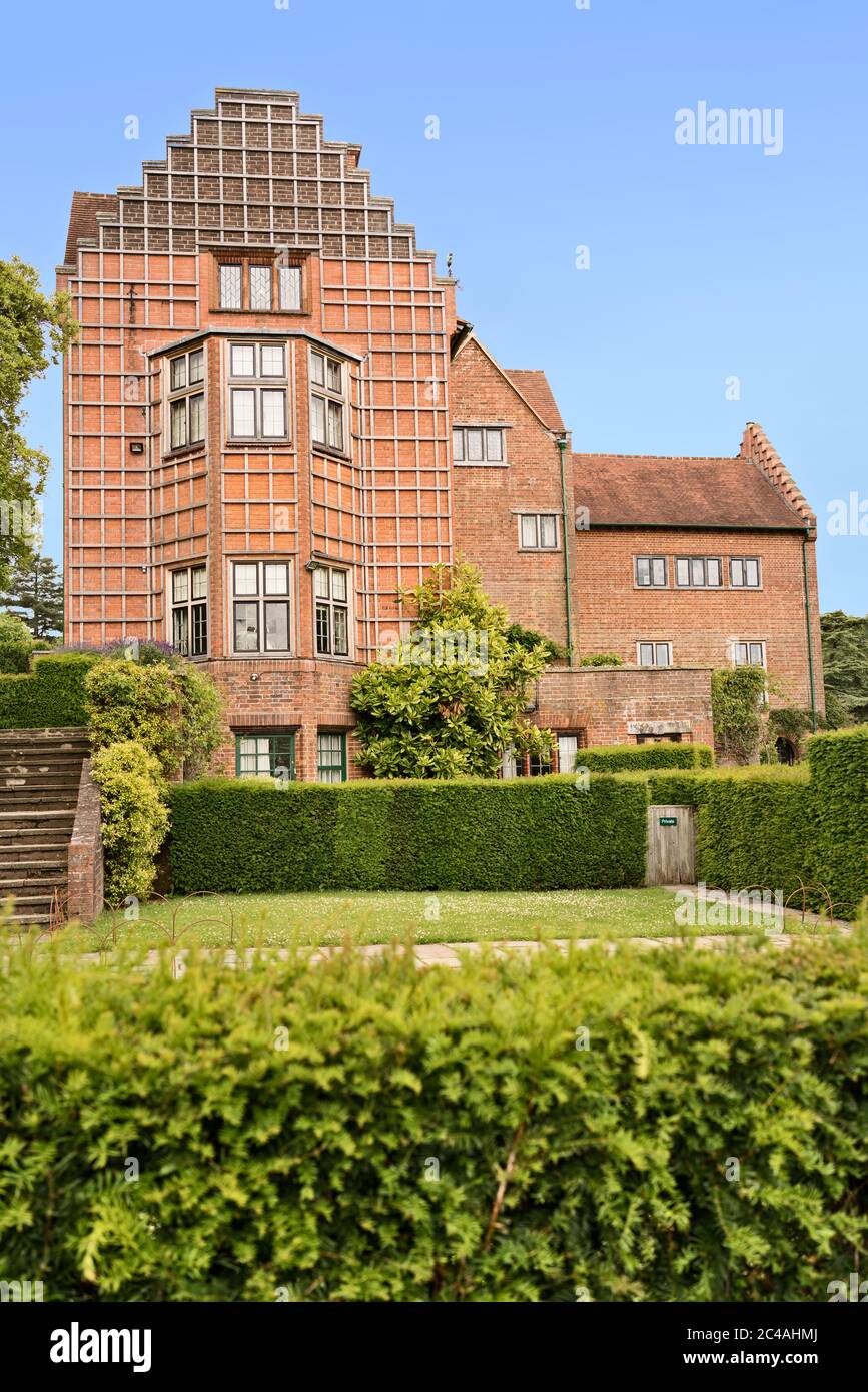Chartwell House the home of Winston Churchill from the garden Stock ...