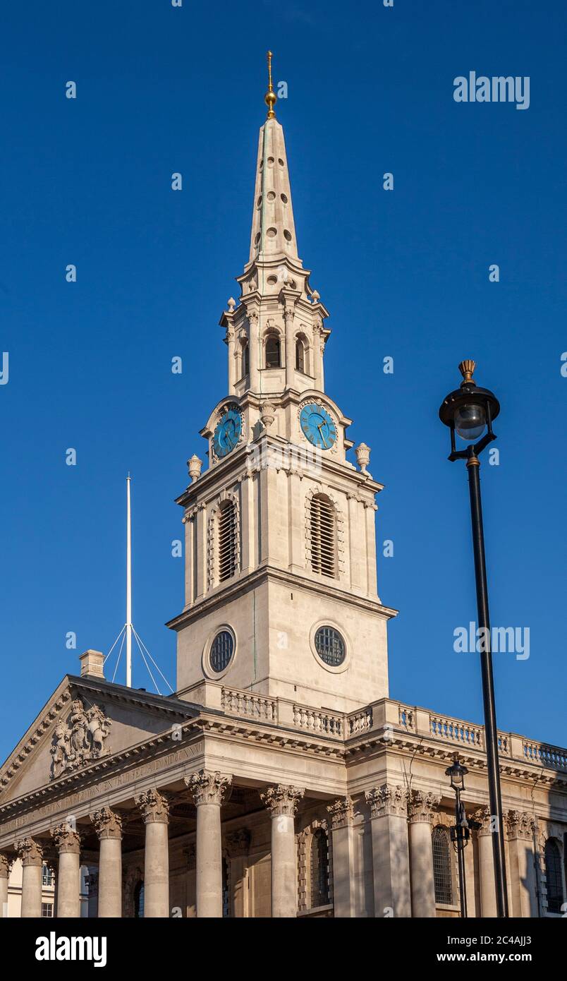 St Martin in the Fields, Trafalgar Square, London, England Stock Photo ...