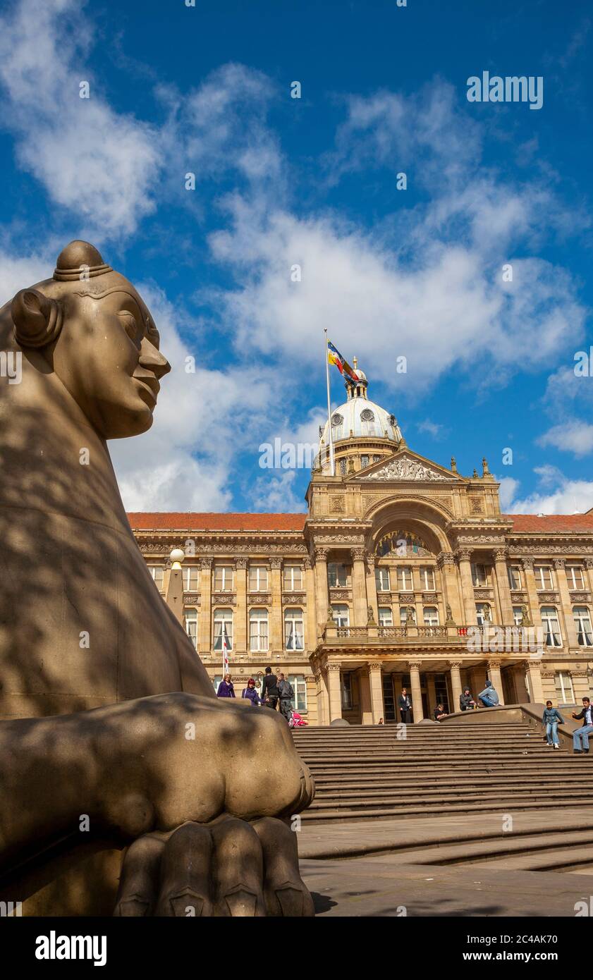 Victoria square birmingham sphinx hi-res stock photography and images ...