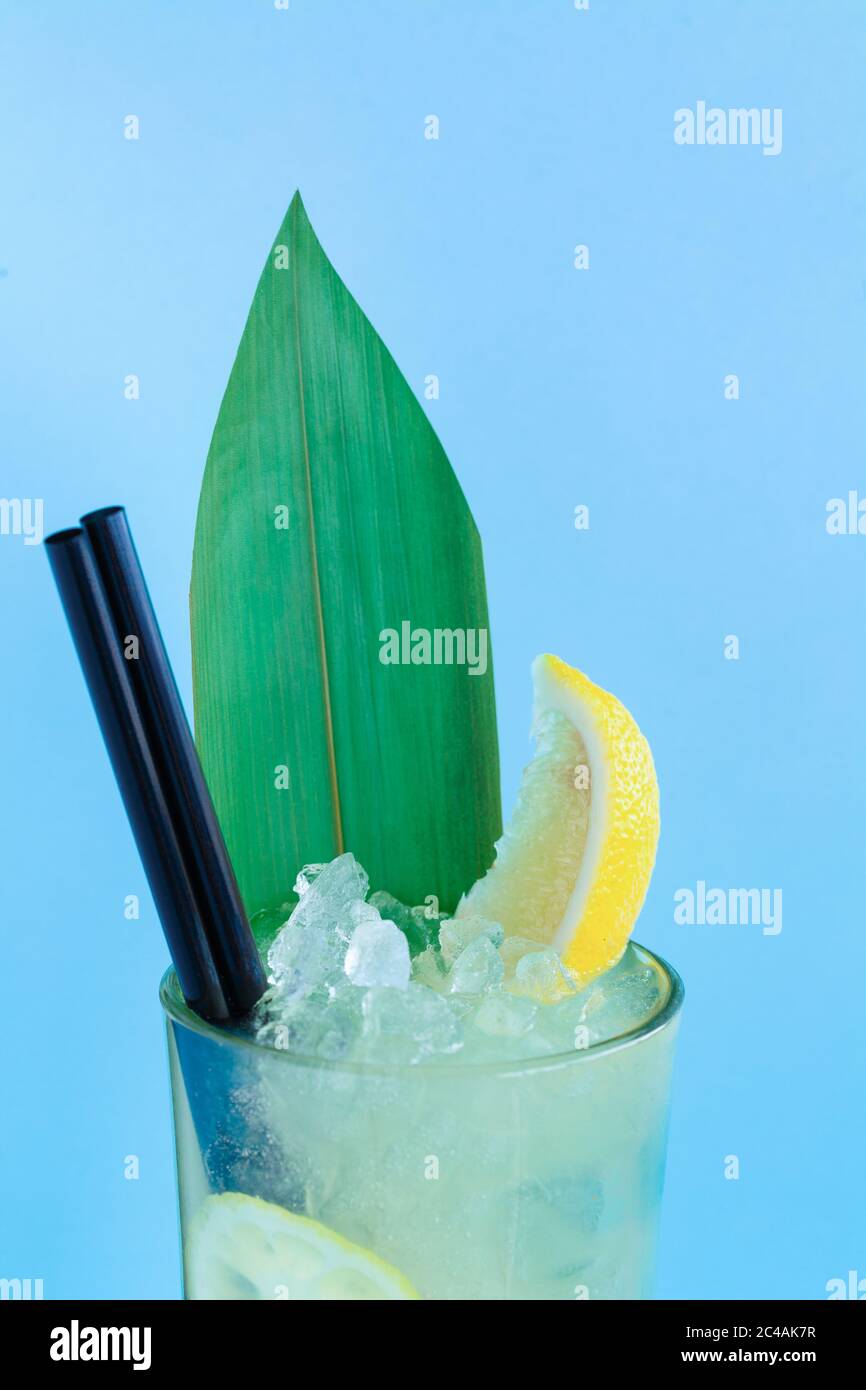 Tall glass lemonade slices hi-res stock photography and images - Alamy