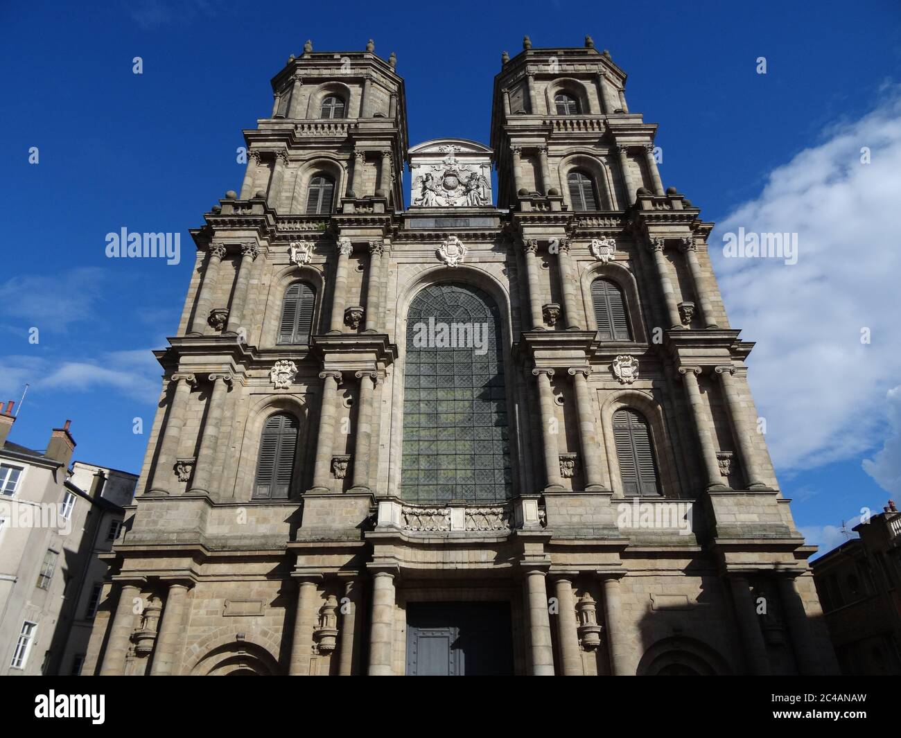 Rennes is a very beautiful and liveable city. Center architecture and ...