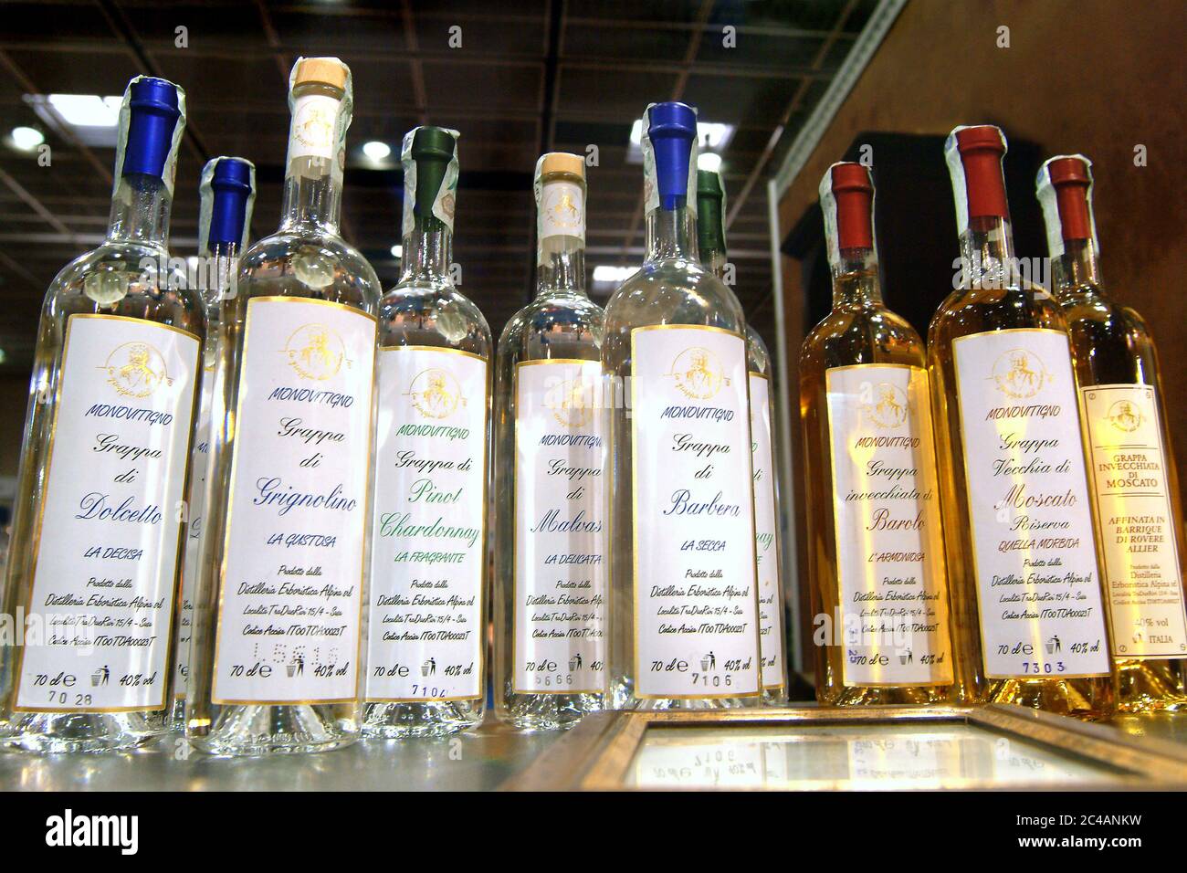 Grappa Bottles High Resolution Stock Photography and Images - Alamy