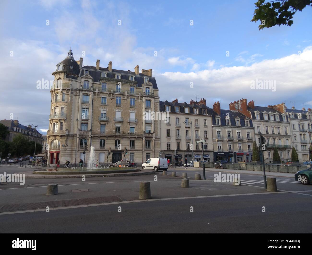 Rennes is a very beautiful and liveable city. Center architecture and ...
