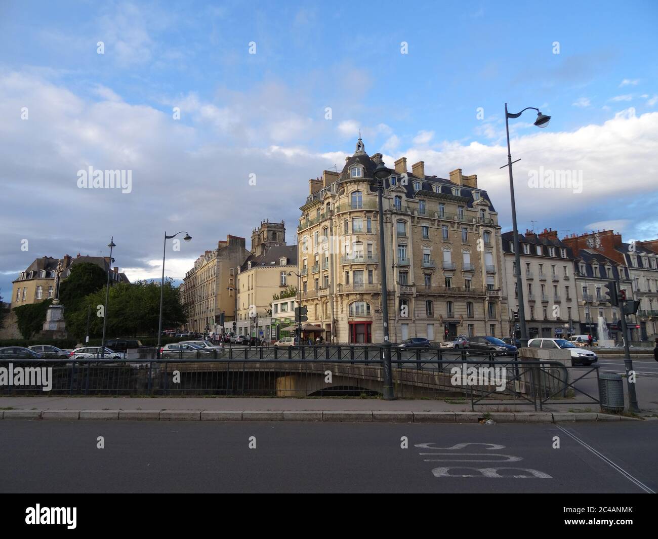 Rennes is a very beautiful and liveable city. Center architecture and ...