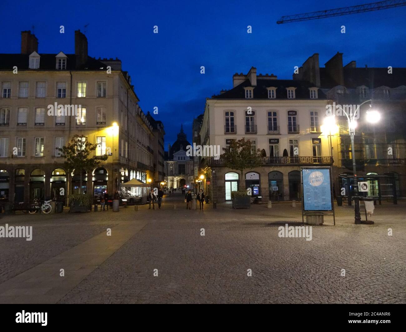 Rennes is a very beautiful and liveable city. Center architecture and ...