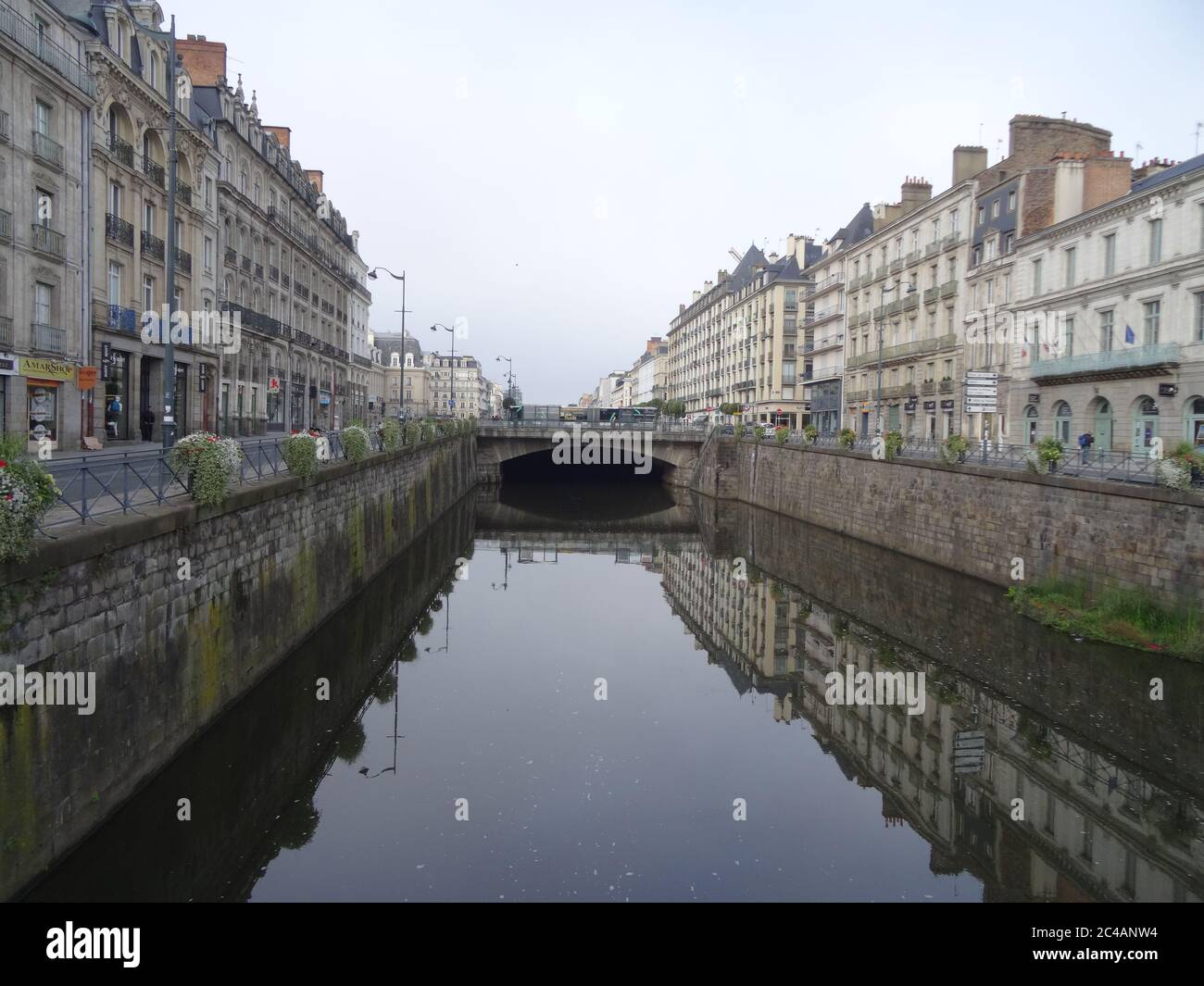 Rennes is a very beautiful and liveable city. Center architecture and ...