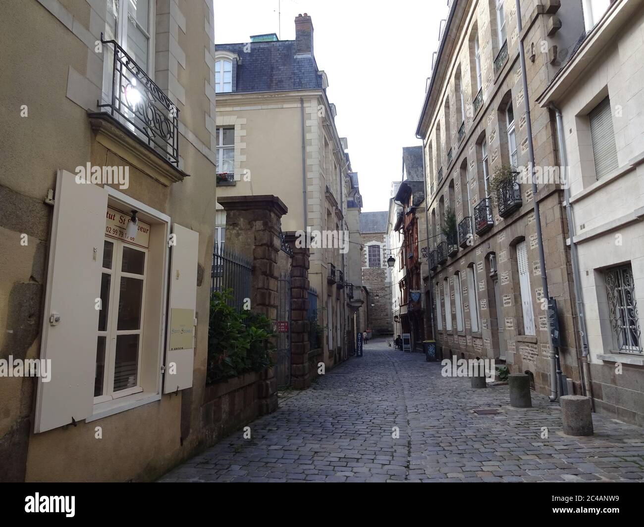 Rennes is a very beautiful and liveable city. Center architecture and ...