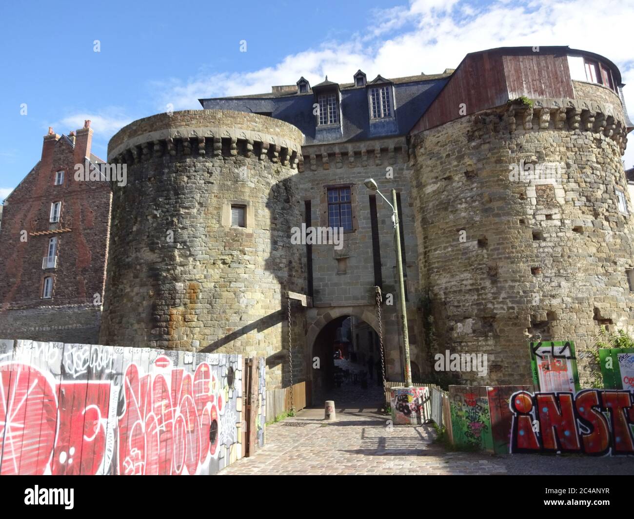 Rennes is a very beautiful and liveable city. Center architecture and ...